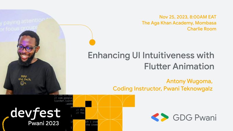 Antony Wugoma on LinkedIn: #devfestpwani #flutterdeveloper #gdgpwani # ... Antony Wugoma on LinkedIn: #devfestpwani #flutterdeveloper #gdgpwani # ...