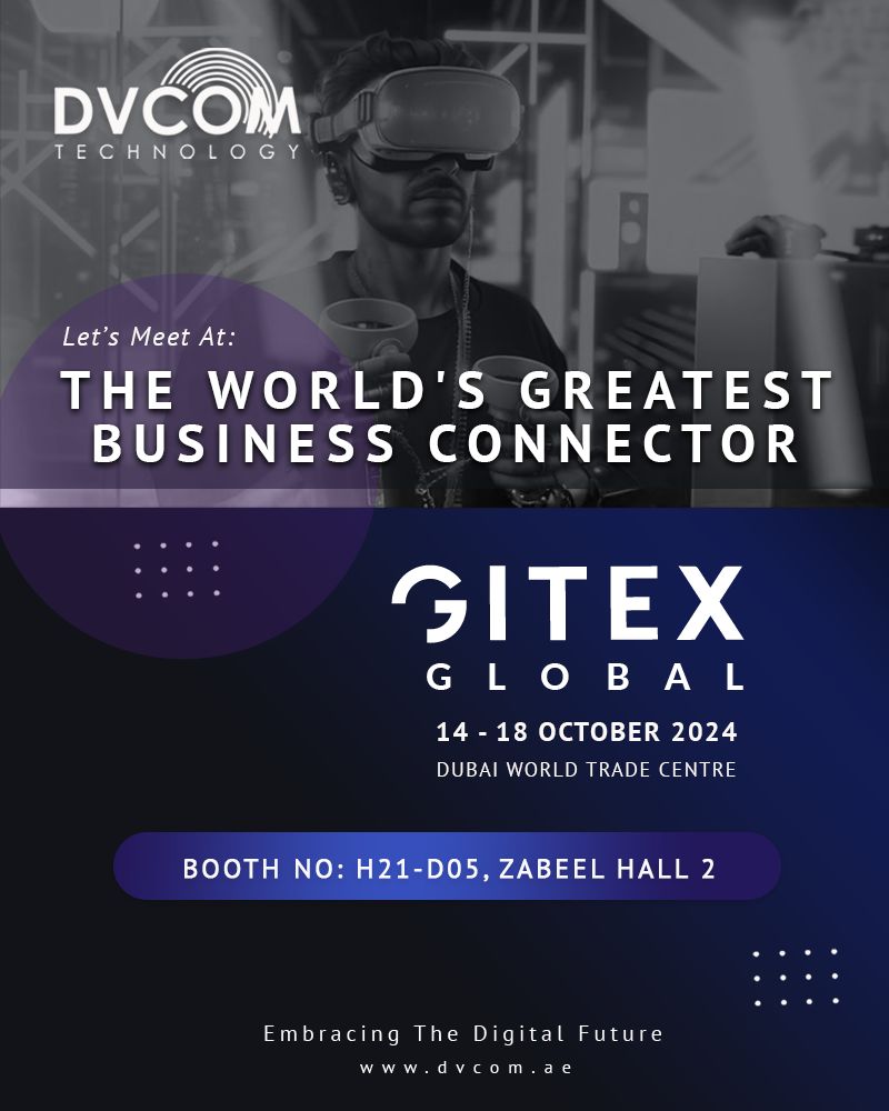 DVCOM Technology on LinkedIn: #gitexglobal #dvcom #dubai #techlife #newtech DVCOM Technology on LinkedIn: #gitexglobal #dvcom #dubai #techlife #newtech
