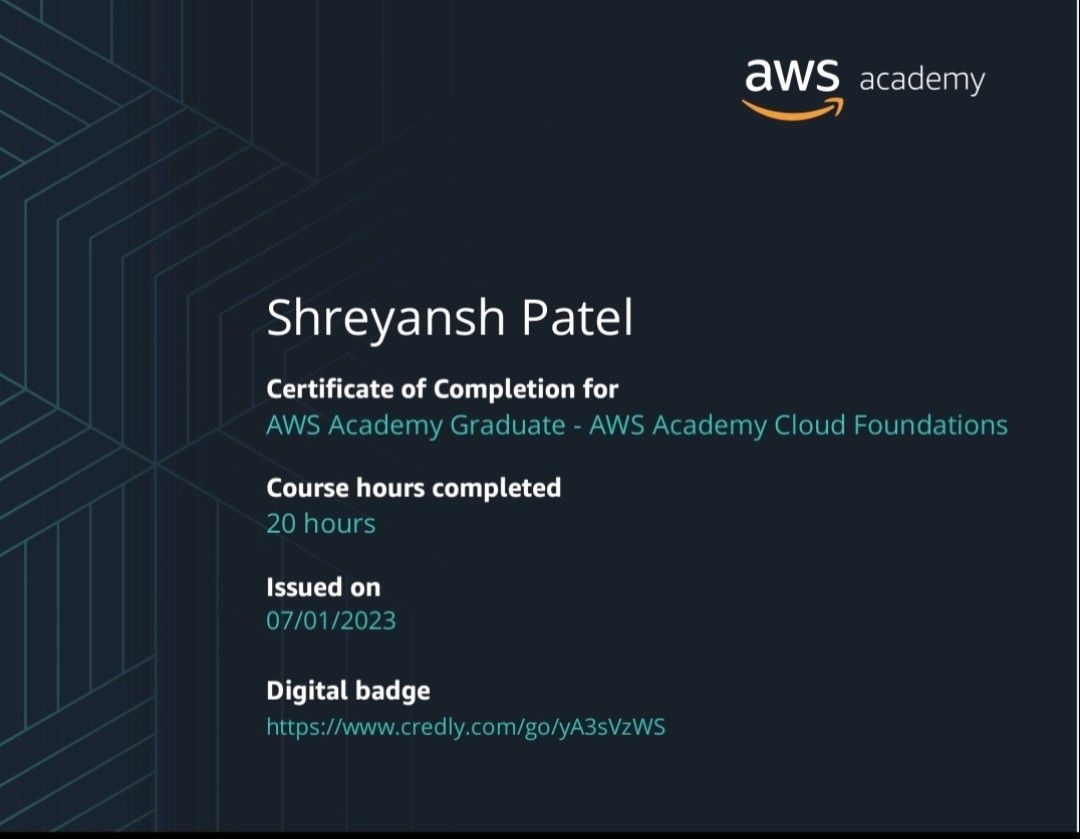 Shreyansh Patel on LinkedIn: #cloud Shreyansh Patel on LinkedIn: #cloud