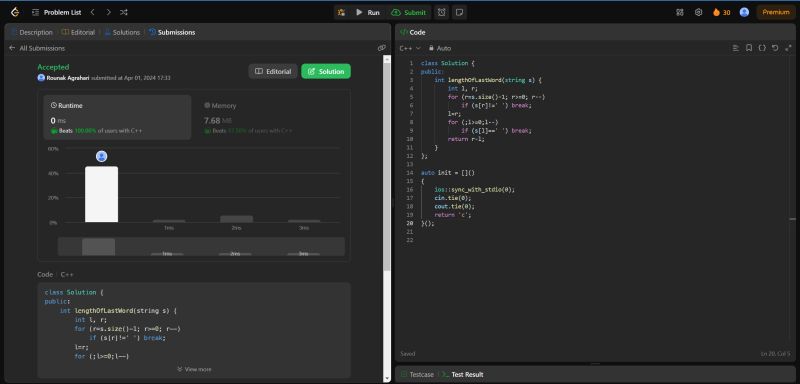 Rounak Agrahari on LinkedIn: #leetcode #100daysofcodingchallenge # ... Rounak Agrahari on LinkedIn: #leetcode #100daysofcodingchallenge # ...