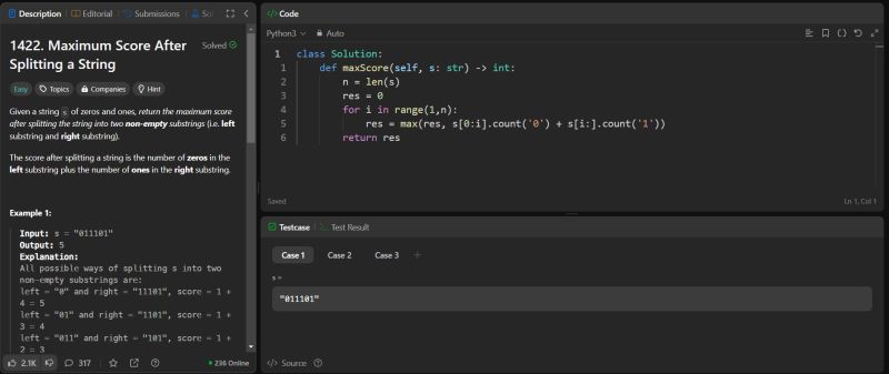 APURVA PRAJAPATI on LinkedIn: #leetcode #codingchallenge # ... APURVA PRAJAPATI on LinkedIn: #leetcode #codingchallenge # ...