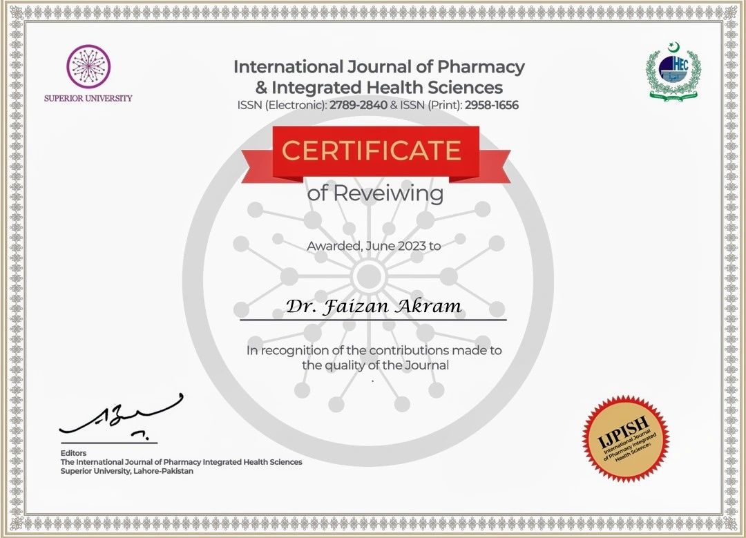 Faizan Akram on LinkedIn: #ijpihs Faizan Akram on LinkedIn: #ijpihs