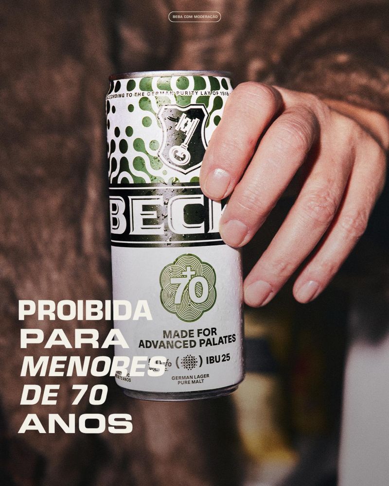Dani Waks no LinkedIn: Beck's 70+: mais amargor para paladares mais ... Dani Waks no LinkedIn: Beck's 70+: mais amargor para paladares mais ...