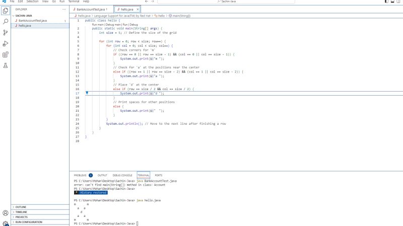 Sachin MR on LinkedIn: #java #program #programming #weekly #practice # ... Sachin MR on LinkedIn: #java #program #programming #weekly #practice # ...