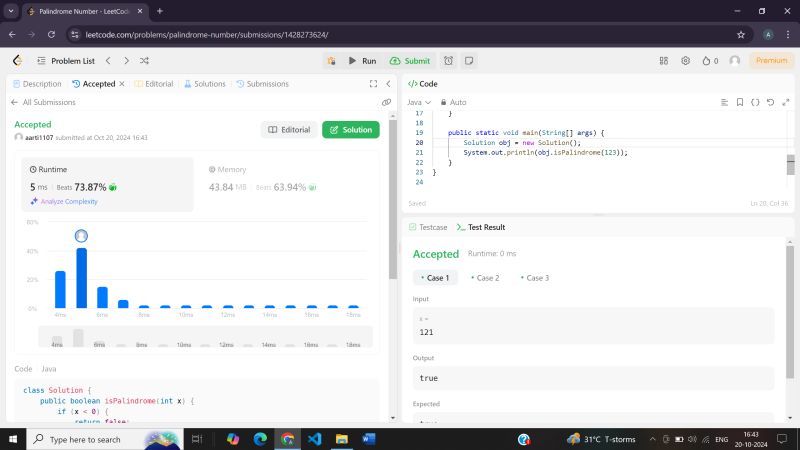 Aarti Kamariya on LinkedIn: #leetcode #java #problemsolving # ... Aarti Kamariya on LinkedIn: #leetcode #java #problemsolving # ...