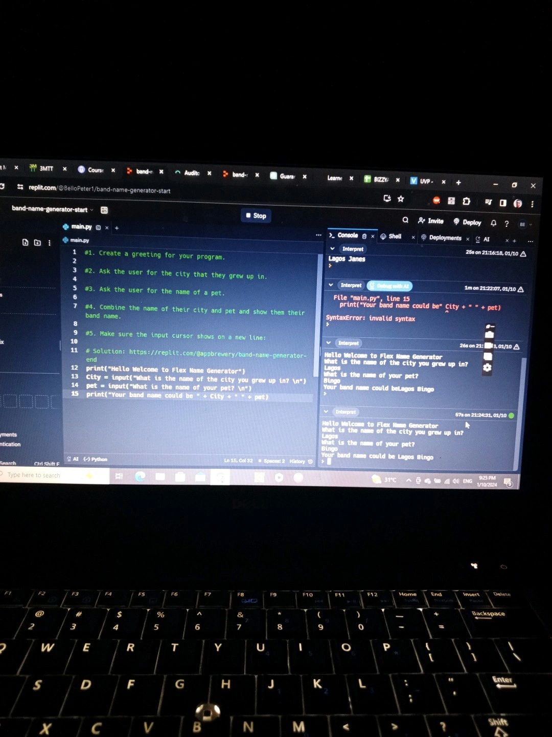 Peter Bello on LinkedIn: #100daysofpython #pythonprogramming # ... Peter Bello on LinkedIn: #100daysofpython #pythonprogramming # ...