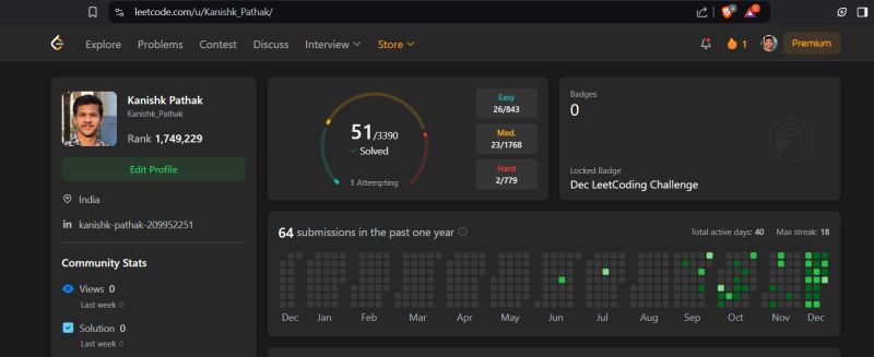 Kanishk Pathak on LinkedIn: #dsa #cplusplus #codingjourney #leetcode # ... Kanishk Pathak on LinkedIn: #dsa #cplusplus #codingjourney #leetcode # ...