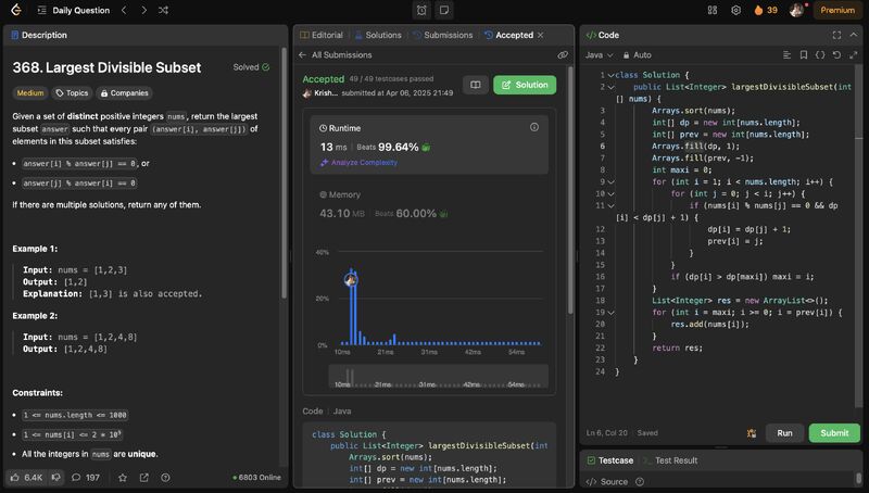 #100daysofcoding #codingjourney #leetcode #dynamicprogramming… | Krish ... #100daysofcoding #codingjourney #leetcode #dynamicprogramming… | Krish ...