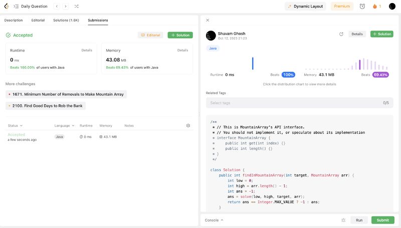 My 100% Solution to a LeetCode Problem | Shuvam Ghosh posted on the ... My 100% Solution to a LeetCode Problem | Shuvam Ghosh posted on the ...