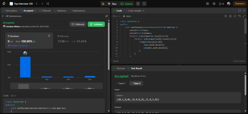 Amitesh Mishra on LinkedIn: #leetcode #100daysofcode #vitbhopal # ... Amitesh Mishra on LinkedIn: #leetcode #100daysofcode #vitbhopal # ...