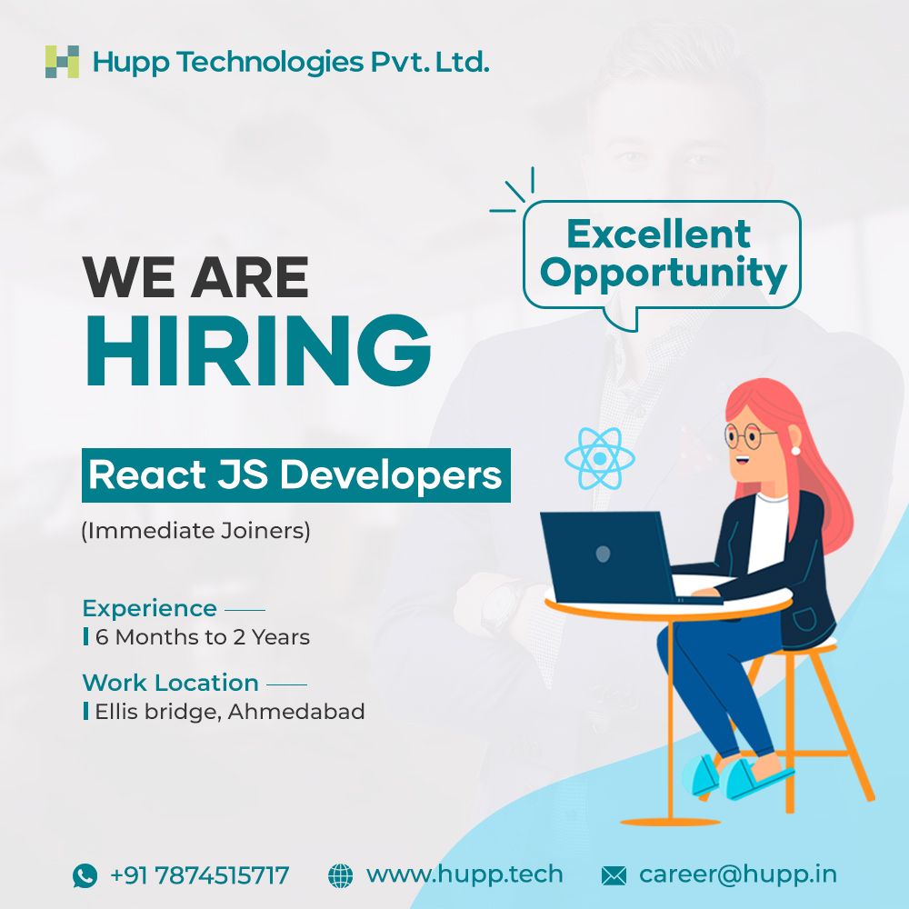 Harshali Patil on LinkedIn: #hiring #javascript #experienced #reactjs # ... Harshali Patil on LinkedIn: #hiring #javascript #experienced #reactjs # ...