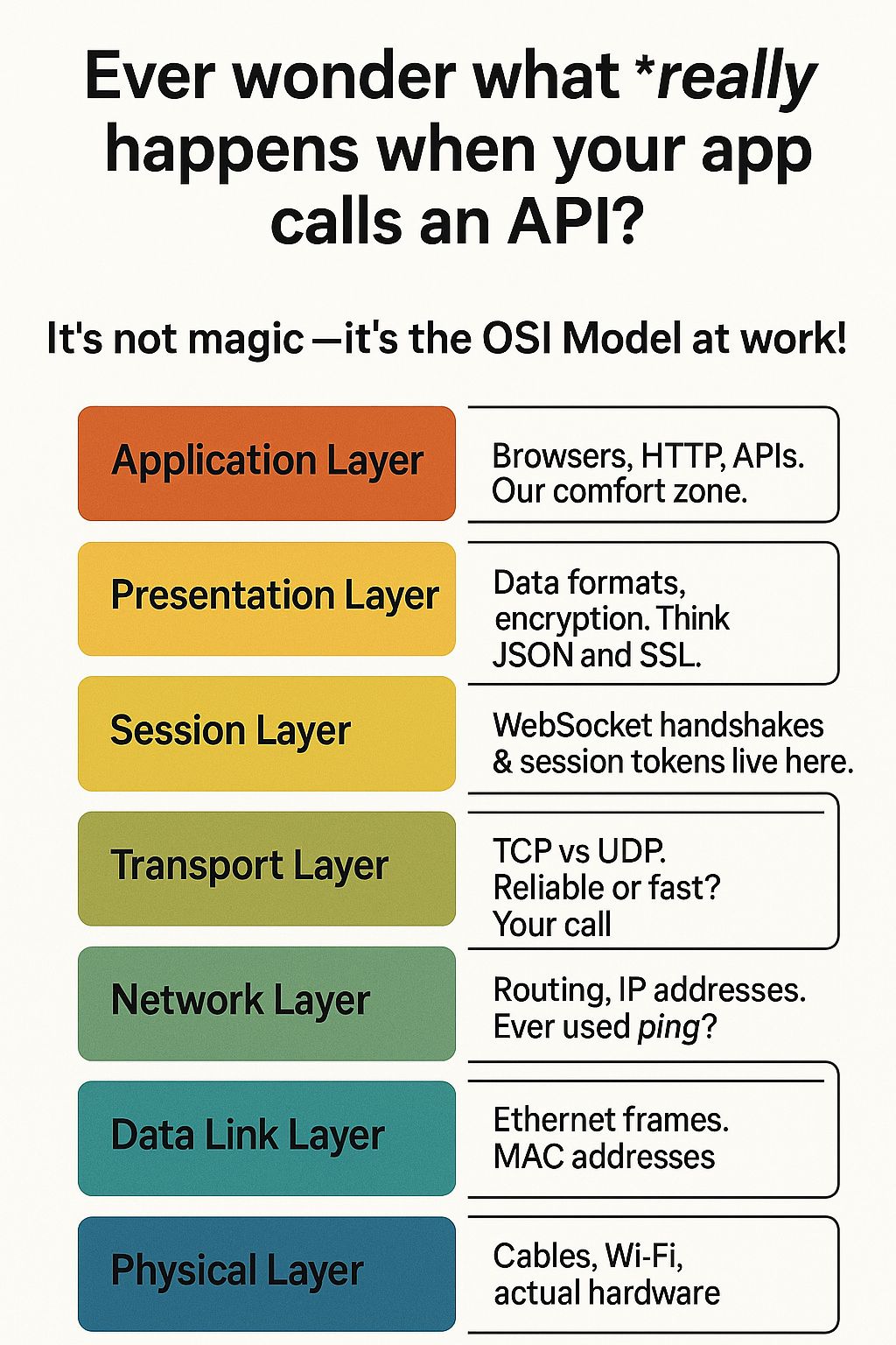 #osi #softwareengineering #networking #osimodel #systemdesign… | Yash ... #osi #softwareengineering #networking #osimodel #systemdesign… | Yash ...