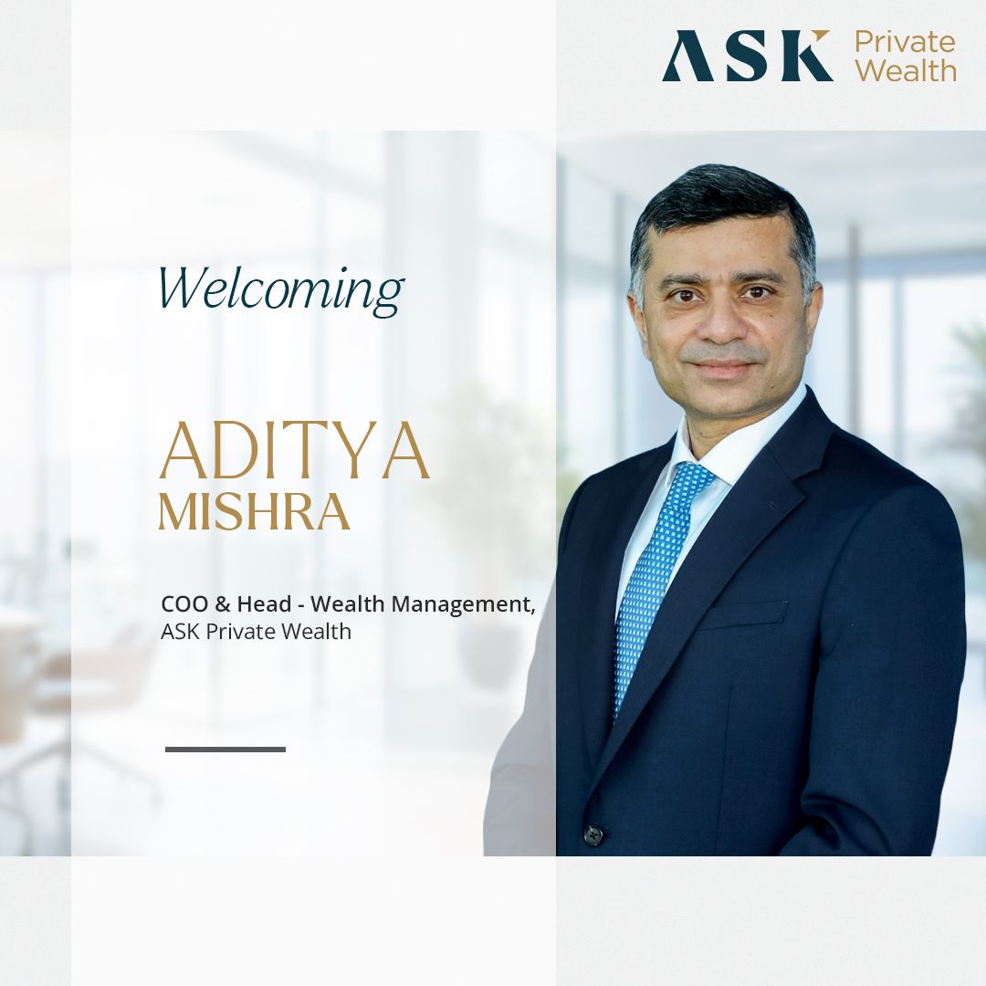 We are delighted to welcome Aditya Mishra as the COO & Head - Wealth ... We are delighted to welcome Aditya Mishra as the COO & Head - Wealth ...