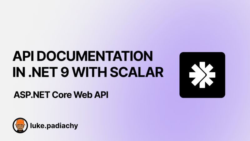 #dotnet9 #aspnetcore #webapi #apidocs #scalar #csharp #dotnet | Luke ... #dotnet9 #aspnetcore #webapi #apidocs #scalar #csharp #dotnet | Luke ...