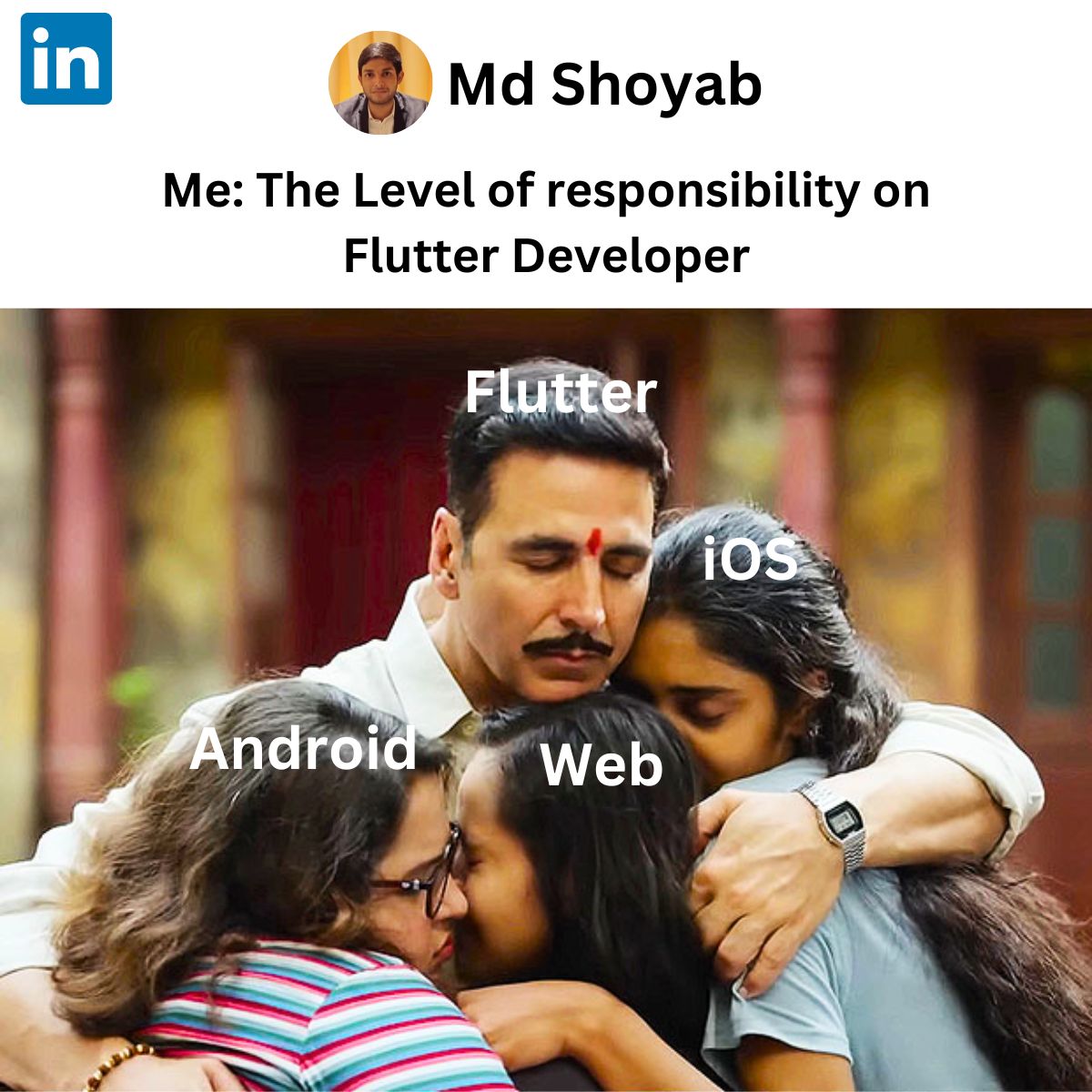 Md Shoyab on LinkedIn: #flutter #fluttermemes #fluttercommunity # ... Md Shoyab on LinkedIn: #flutter #fluttermemes #fluttercommunity # ...