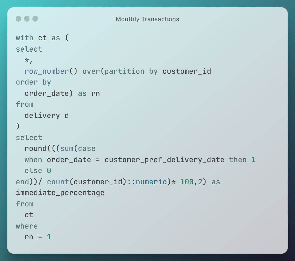 Rohan Solanke on LinkedIn: #leetcode SQL Data Engineer Interview ... Rohan Solanke on LinkedIn: #leetcode SQL Data Engineer Interview ...