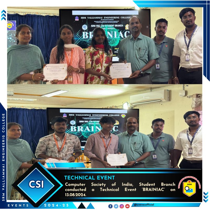 SRM VALLIAMMAI ENGINEERING COLLEGE on LinkedIn: The SRM Valliammai ... SRM VALLIAMMAI ENGINEERING COLLEGE on LinkedIn: The SRM Valliammai ...