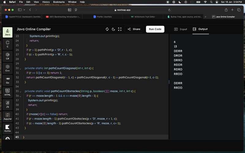 Anik Chand on LinkedIn: #dsa #codingjourney #mazeproblems #recursion # ... Anik Chand on LinkedIn: #dsa #codingjourney #mazeproblems #recursion # ...