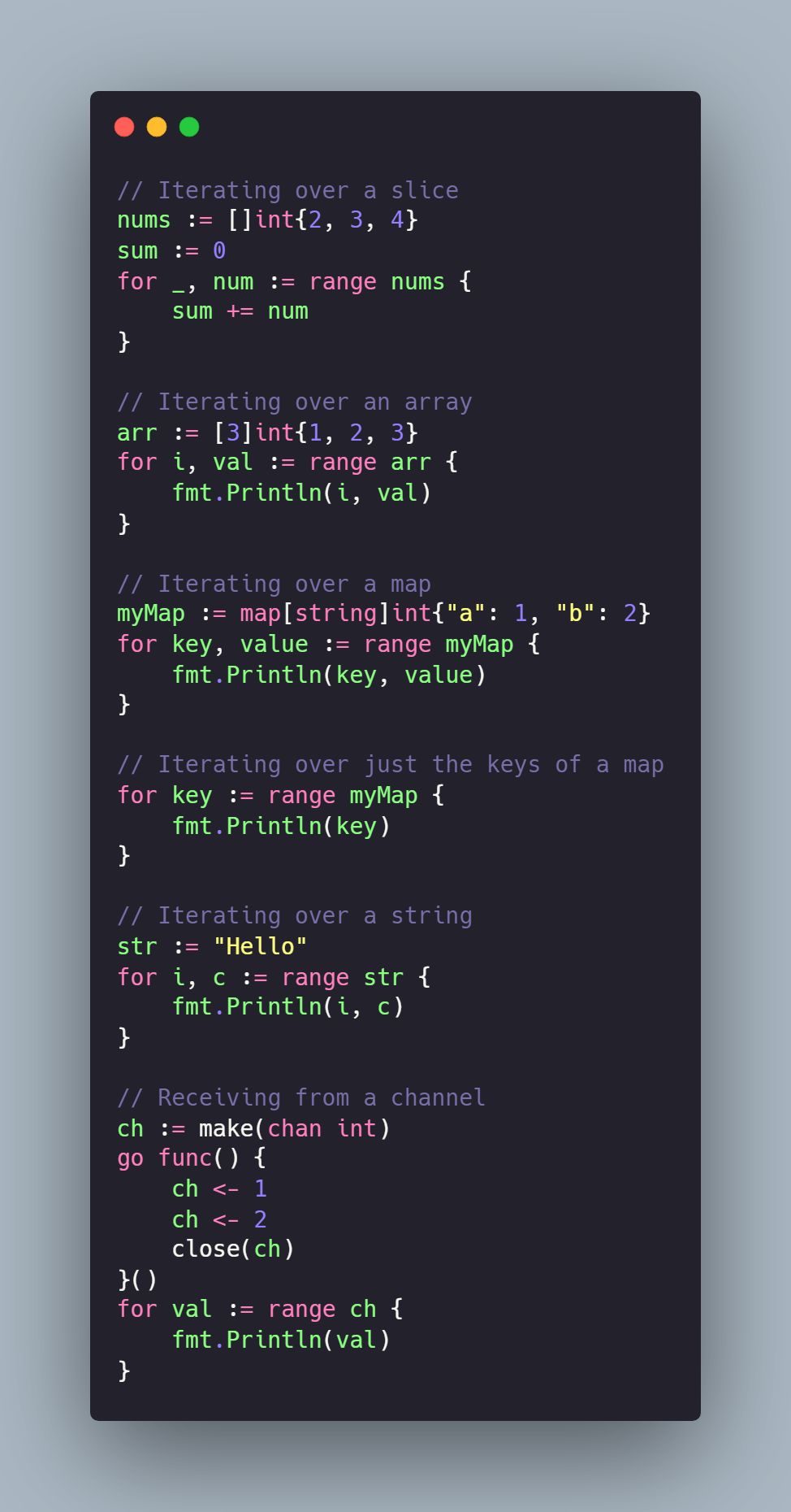 Shaket Dahiwale on LinkedIn: #golang #programming #codingtips Shaket Dahiwale on LinkedIn: #golang #programming #codingtips