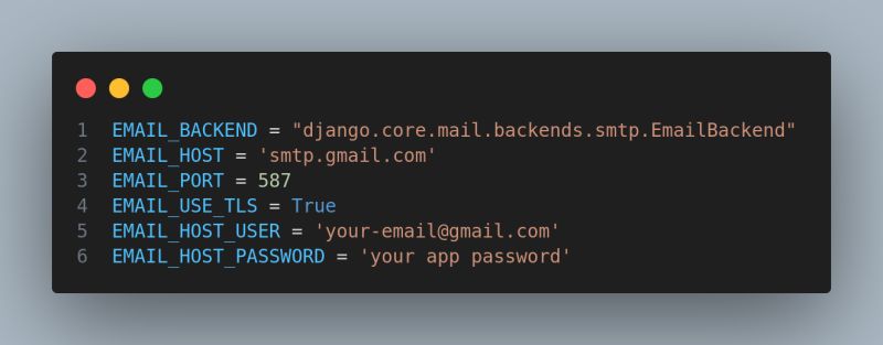How to handle email in Django | Degisew Mengist posted on the topic ... How to handle email in Django | Degisew Mengist posted on the topic ...