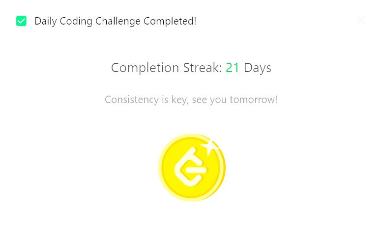 Mohit Kumar Saini on LinkedIn: #100daysofcodingchallenge #leetcode # ... Mohit Kumar Saini on LinkedIn: #100daysofcodingchallenge #leetcode # ...