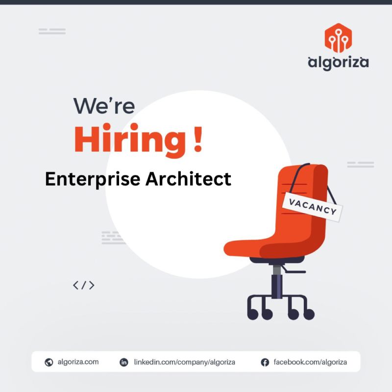 Algoriza on LinkedIn: Available Vacancy: Enterprise Architect Type:… Algoriza on LinkedIn: Available Vacancy: Enterprise Architect Type:…