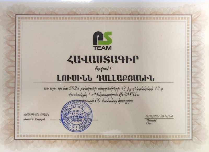 Lusine Dallakyan posted on LinkedIn Lusine Dallakyan posted on LinkedIn