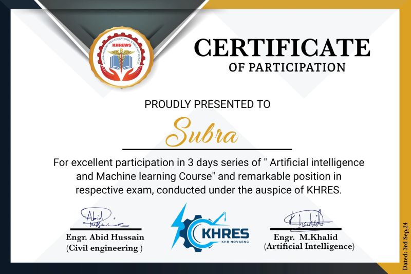 Subra Ansari on LinkedIn: #ai #machinelearning #khres # ... Subra Ansari on LinkedIn: #ai #machinelearning #khres # ...