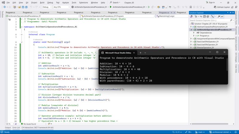 Sahil Mirashi on LinkedIn: #programming #coding #visualstudio #dotnet # ... Sahil Mirashi on LinkedIn: #programming #coding #visualstudio #dotnet # ...