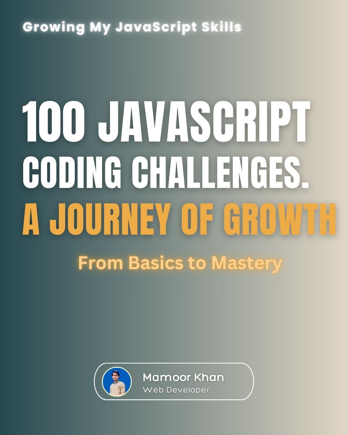 Mamoor Khan on LinkedIn: #webdev #javascript #codingjourney #learntocode… Mamoor Khan on LinkedIn: #webdev #javascript #codingjourney #learntocode…