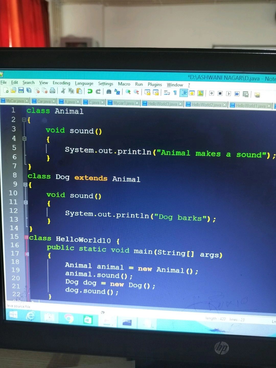 Ashwani Nagar on LinkedIn: Write a program which illustrates the ... Ashwani Nagar on LinkedIn: Write a program which illustrates the ...