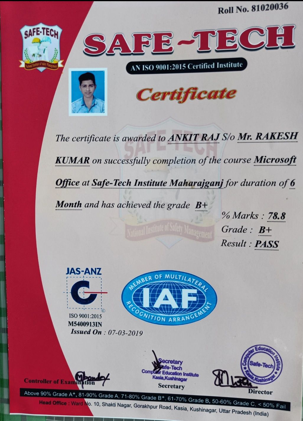 Ankit Raj on LinkedIn: Hi folks, I have done my 6 month certification ... Ankit Raj on LinkedIn: Hi folks, I have done my 6 month certification ...
