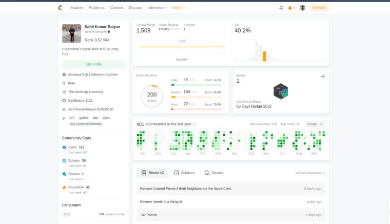 Sahil Kumar Balyan on LinkedIn: #leetcode #codingjourney # ... Sahil Kumar Balyan on LinkedIn: #leetcode #codingjourney # ...