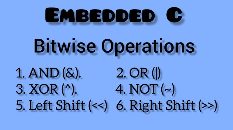 Sagar Kanjariya on LinkedIn: Bitwise Operations in Embedded C ... Sagar Kanjariya on LinkedIn: Bitwise Operations in Embedded C ...
