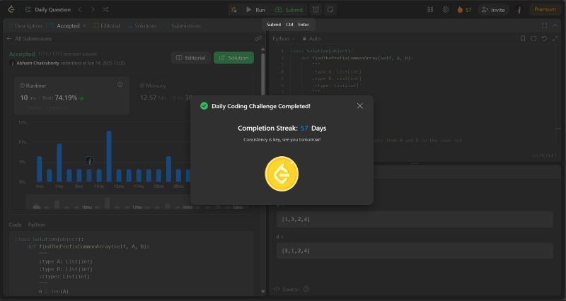 #100daysofcoding #leetcode #100daysofcode #day57 #arrays… | Abhash ... #100daysofcoding #leetcode #100daysofcode #day57 #arrays… | Abhash ...