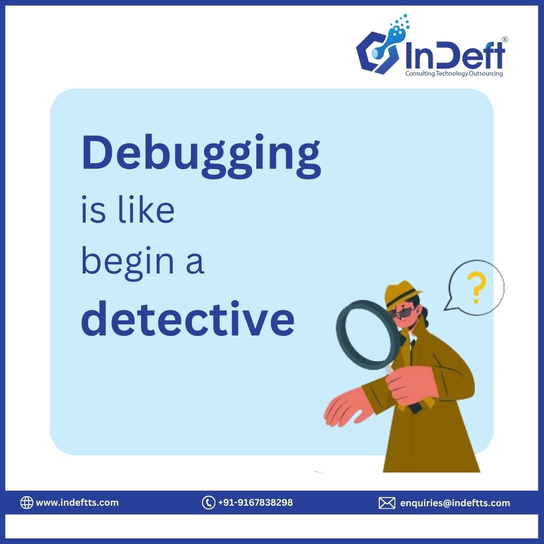 InDeft Technology Solutions Private Limited on LinkedIn: #debugging # ... InDeft Technology Solutions Private Limited on LinkedIn: #debugging # ...