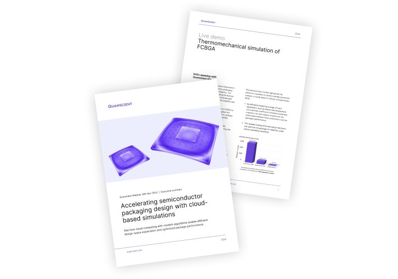 Quanscient on LinkedIn: Accelerating semiconductor packaging design ... Quanscient on LinkedIn: Accelerating semiconductor packaging design ...