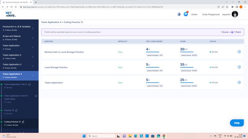 Jayashri Bhosale on LinkedIn: #javascript #javascript #coding # ... Jayashri Bhosale on LinkedIn: #javascript #javascript #coding # ...