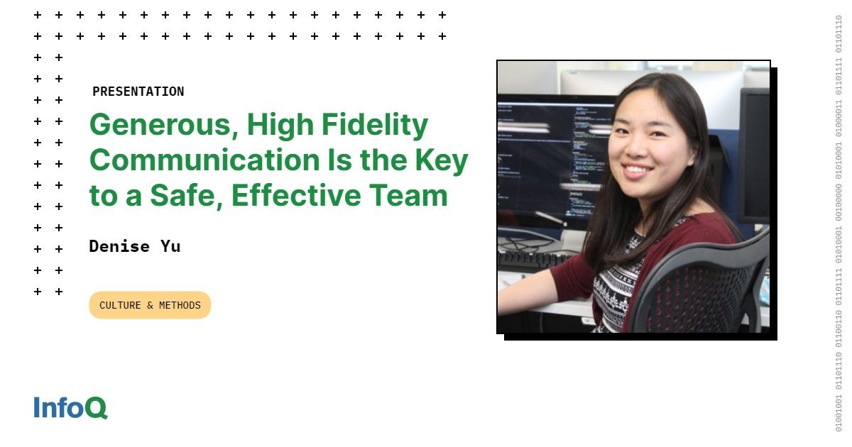 InfoQ on LinkedIn: #teamwork #qconplus #softwaredevelopment # ... InfoQ on LinkedIn: #teamwork #qconplus #softwaredevelopment # ...