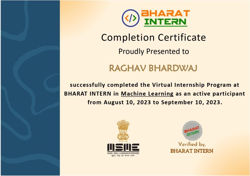 RAGHAV BHARDWAJ on LinkedIn: #machinelearning #python #internship # ... RAGHAV BHARDWAJ on LinkedIn: #machinelearning #python #internship # ...