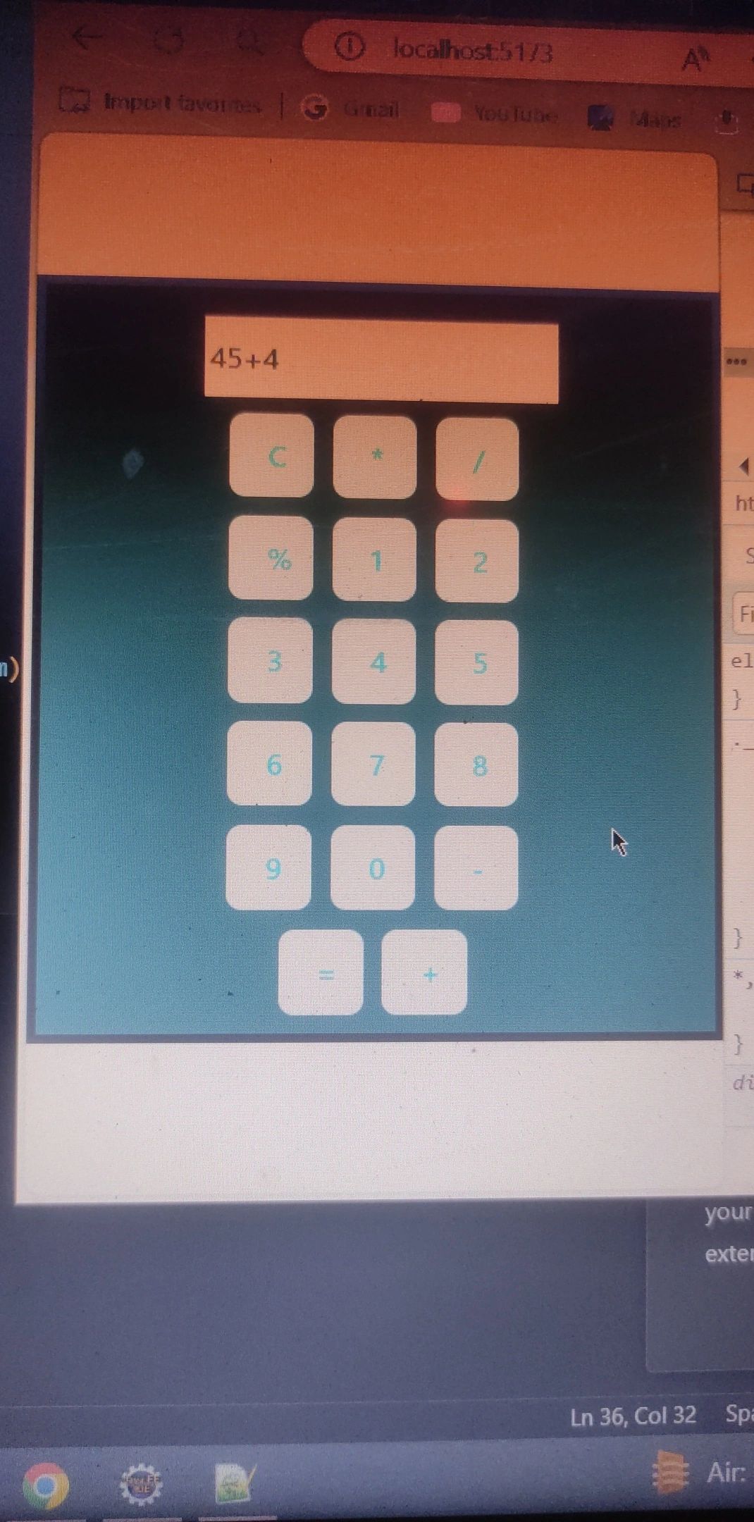 Vikram Kumar on LinkedIn: #learning_react #calculator_using_react Vikram Kumar on LinkedIn: #learning_react #calculator_using_react