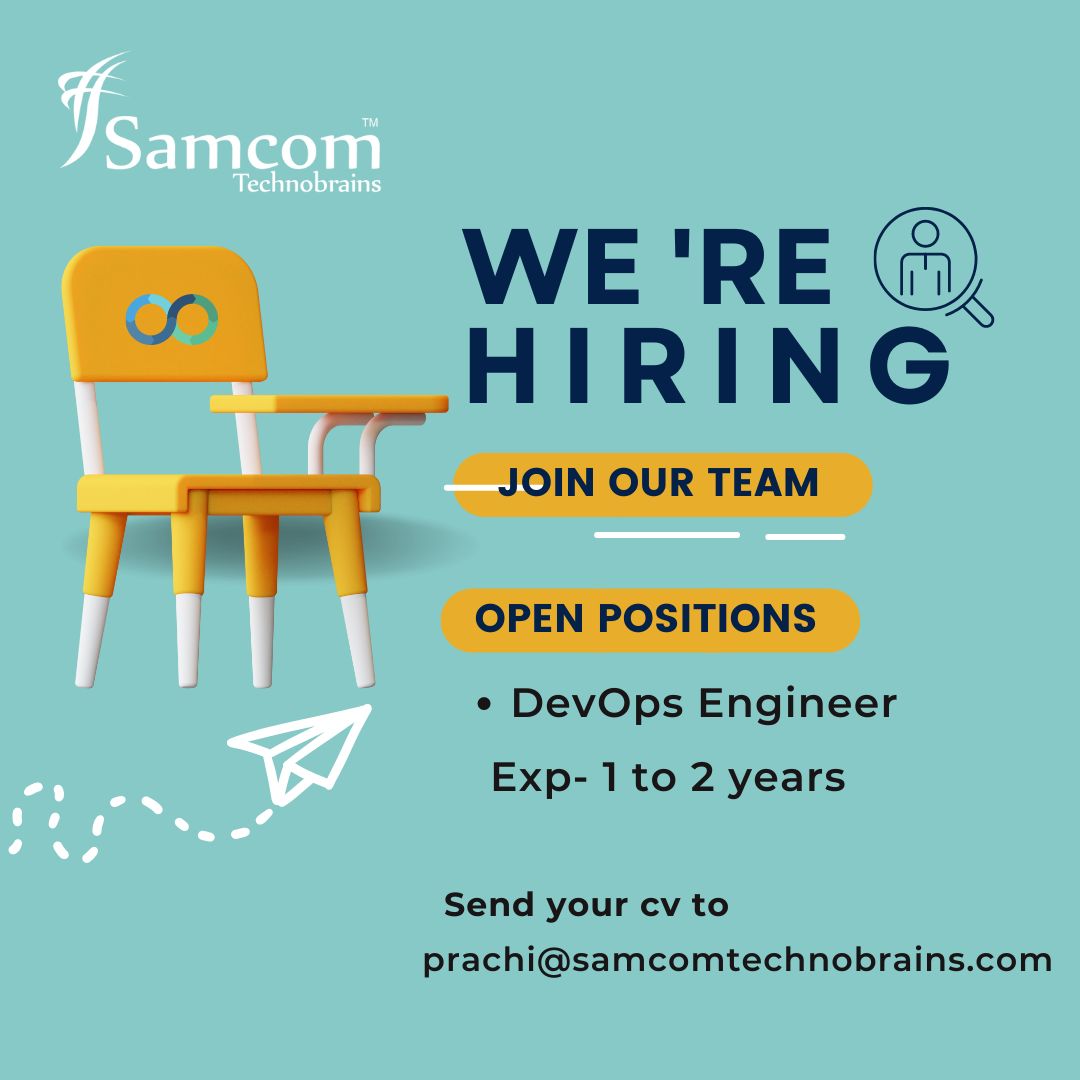 Prachi Parmar on LinkedIn: #urgent #devops #engineer #experience # ... Prachi Parmar on LinkedIn: #urgent #devops #engineer #experience # ...