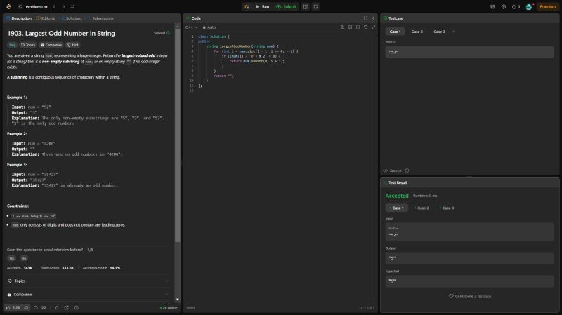 #100daysofcode #100daysofcode #leetcode #cplusplus #problemsolving ... #100daysofcode #100daysofcode #leetcode #cplusplus #problemsolving ...