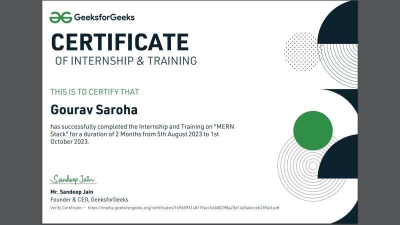 Gourav Saroha on LinkedIn: #mernstack #webdevelopment # ... Gourav Saroha on LinkedIn: #mernstack #webdevelopment # ...