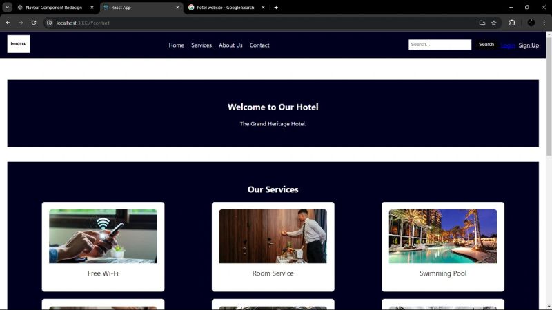 Anju Sharma on LinkedIn: #reactjs #webdevelopment #hotelwebsite # ... Anju Sharma on LinkedIn: #reactjs #webdevelopment #hotelwebsite # ...