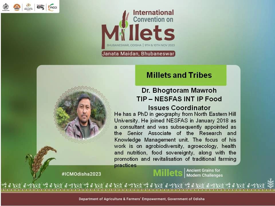 Sharing about the importance of millets amongst the local communities ... Sharing about the importance of millets amongst the local communities ...