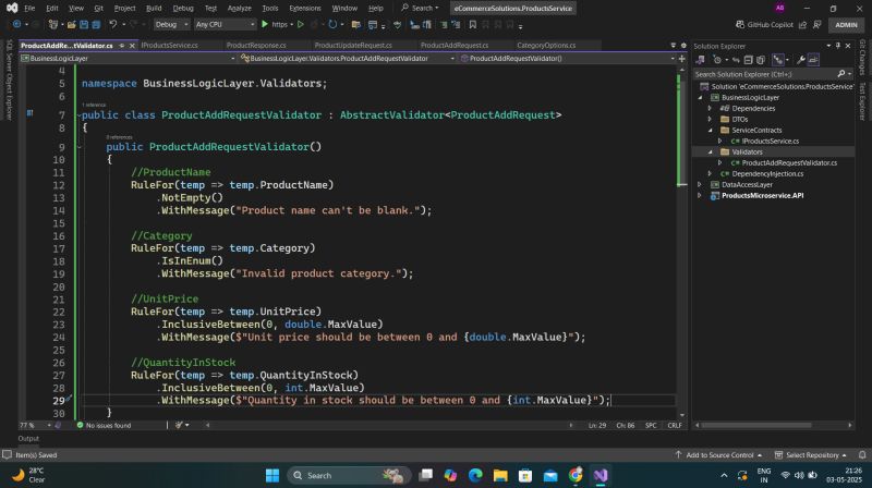 FluentValidation: A .NET Library for Model Validation | Akash Badgujar ... FluentValidation: A .NET Library for Model Validation | Akash Badgujar ...