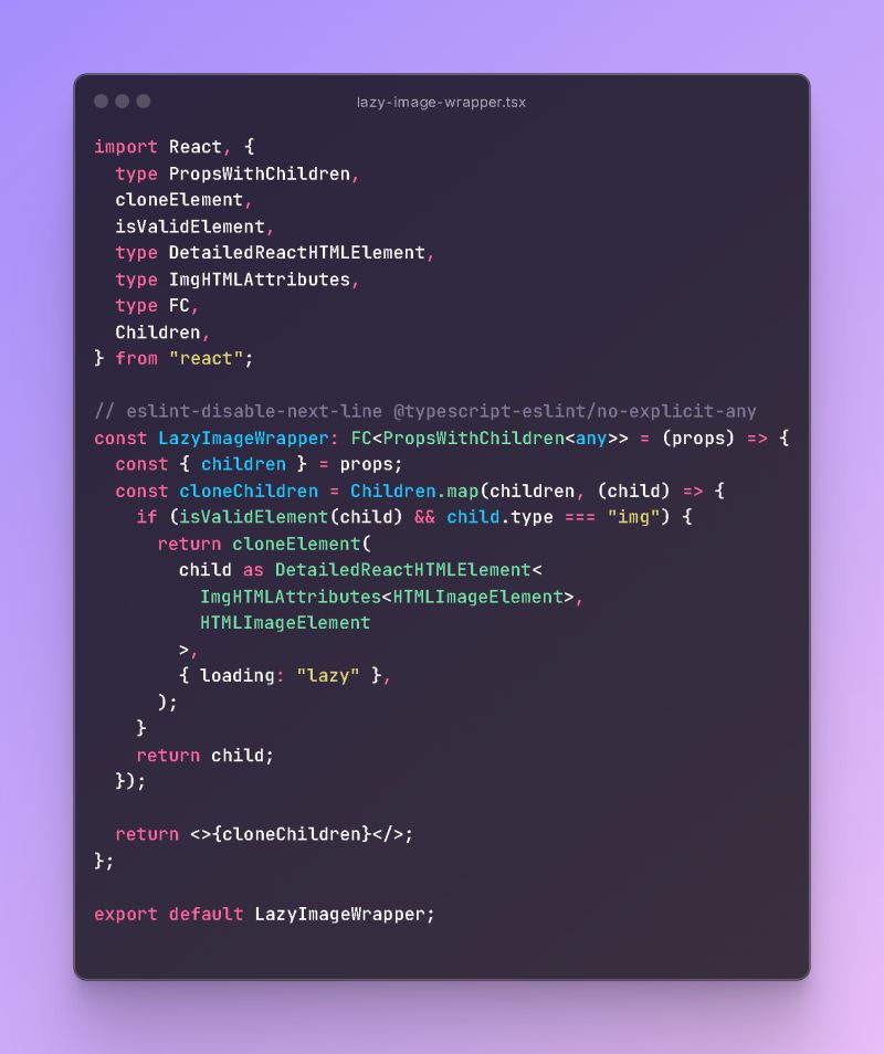 Mike Odnis on LinkedIn: ๐ Optimizing Image Loading in React with a Lazy ... Mike Odnis on LinkedIn: ๐ Optimizing Image Loading in React with a Lazy ...
