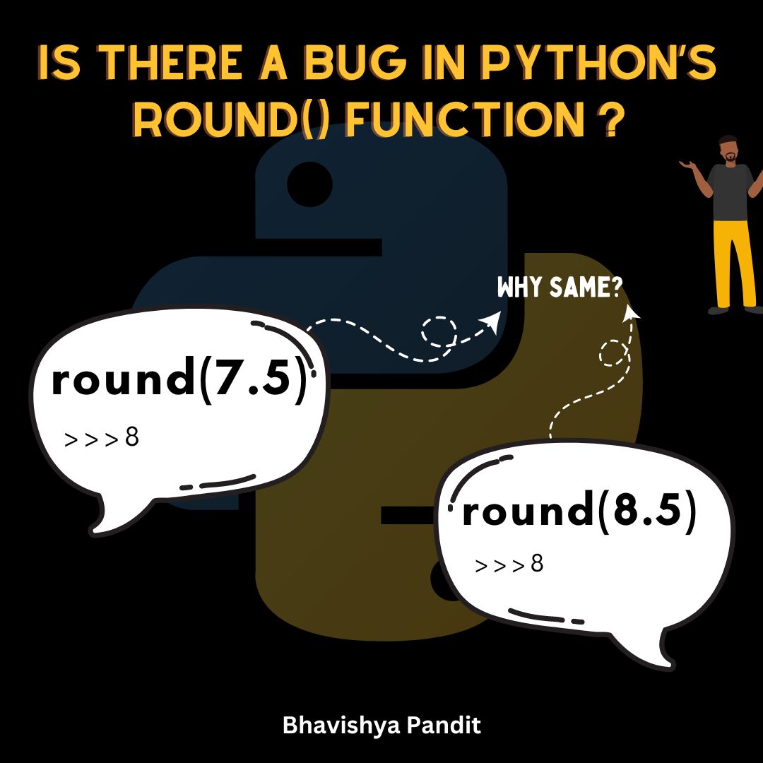Anurag Gupta on LinkedIn: Actually Python uses Round Half Even method ... Anurag Gupta on LinkedIn: Actually Python uses Round Half Even method ...