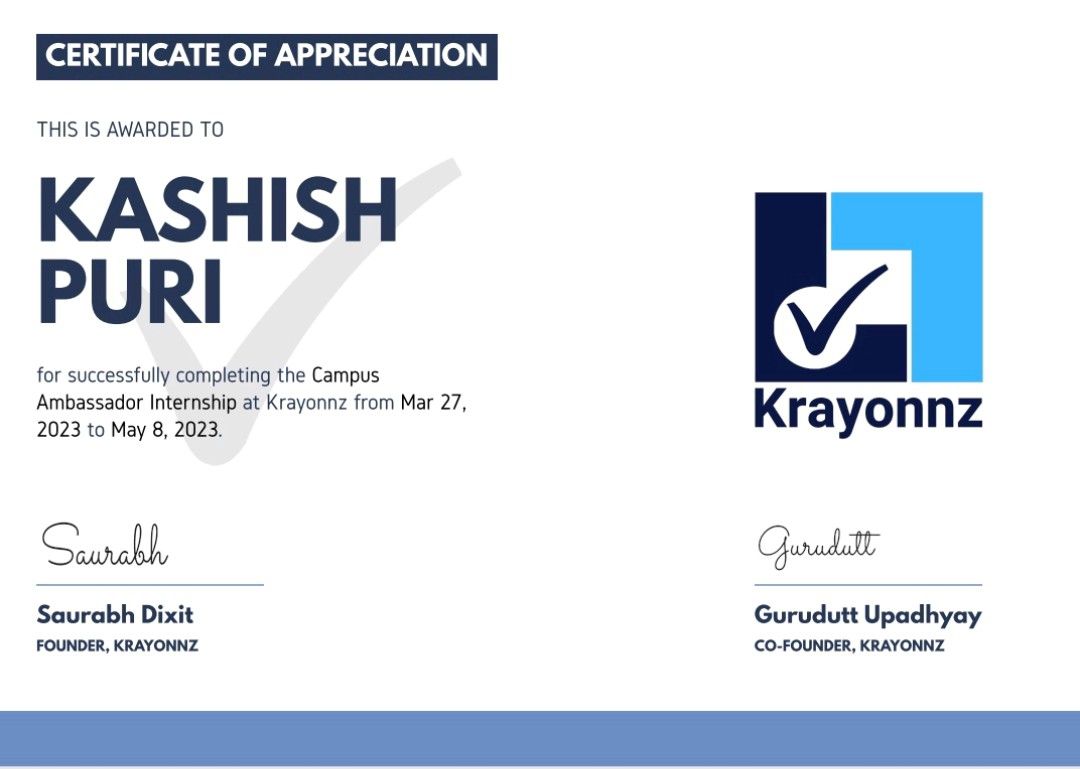 Kashish Puri posted on LinkedIn Kashish Puri posted on LinkedIn